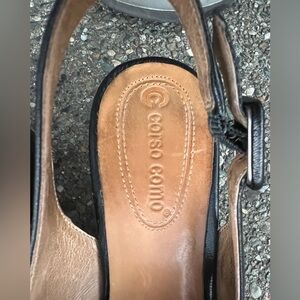 Corso Como | Shoes | Cc Corso Como Black Leather Loafer Block Heel ...